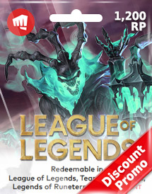 Cheap 1,200 Riot Points Discount Promo - OffGamers Online Game Store ...